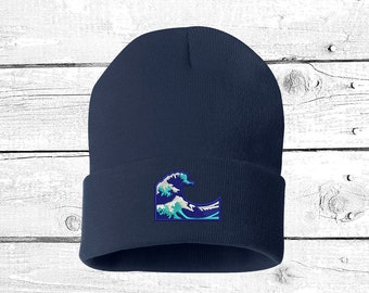 Wave Beanie - Etsy