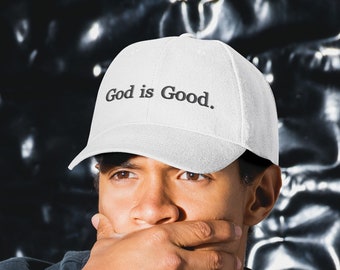 GOD IS GOOD Baseball Hat Embroidered Dad Cap Religion - Etsy