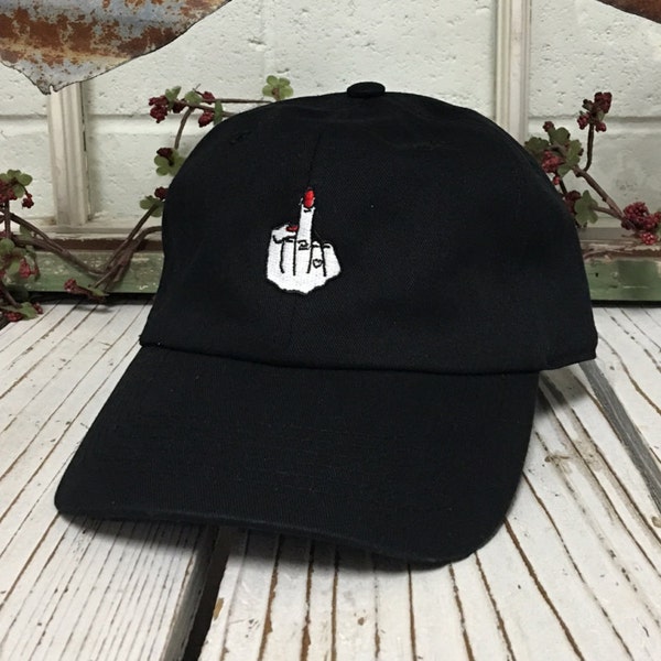 Middle Finger Hat - Etsy