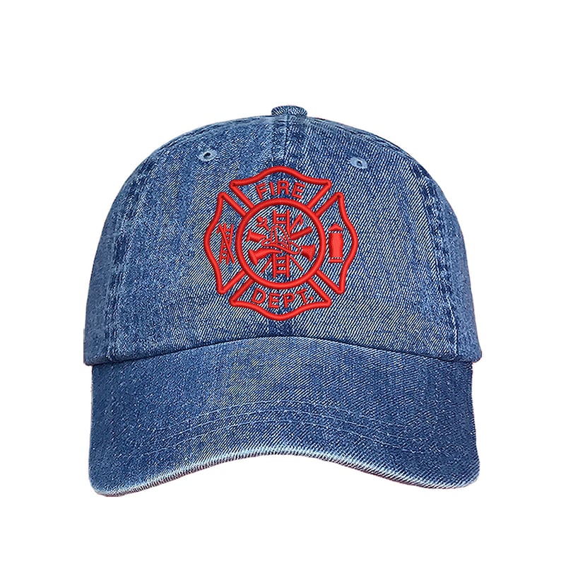 Firefighter Baseball Hat, Fireman Caps, Maltese Cross Baseball Caps ...