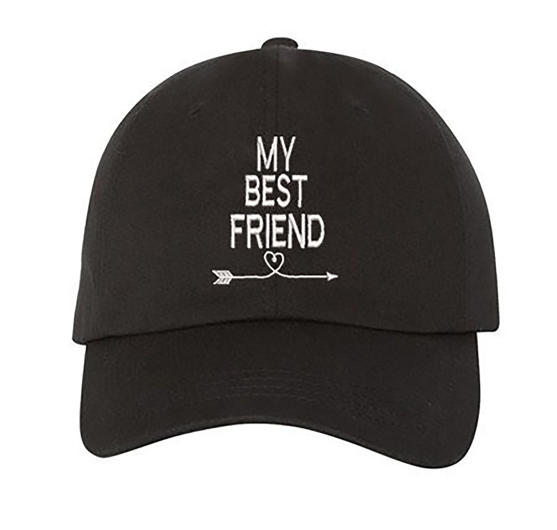 My Best Friend Baseball Hat Couples Hat His and Hers Baseball | Etsy