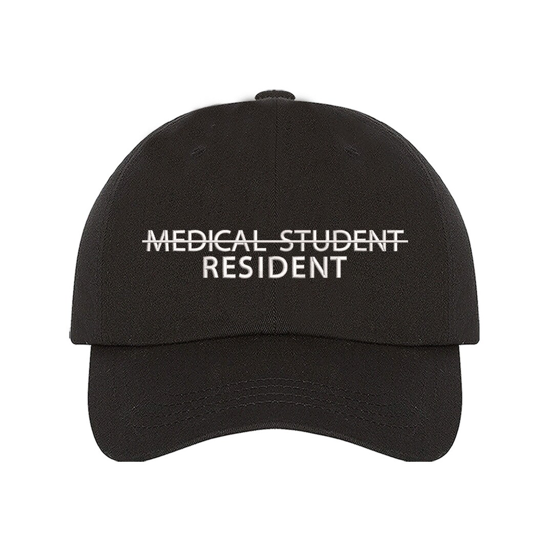 Medical Student, Resident Baseball Cap Hat. Med School Graduation ...