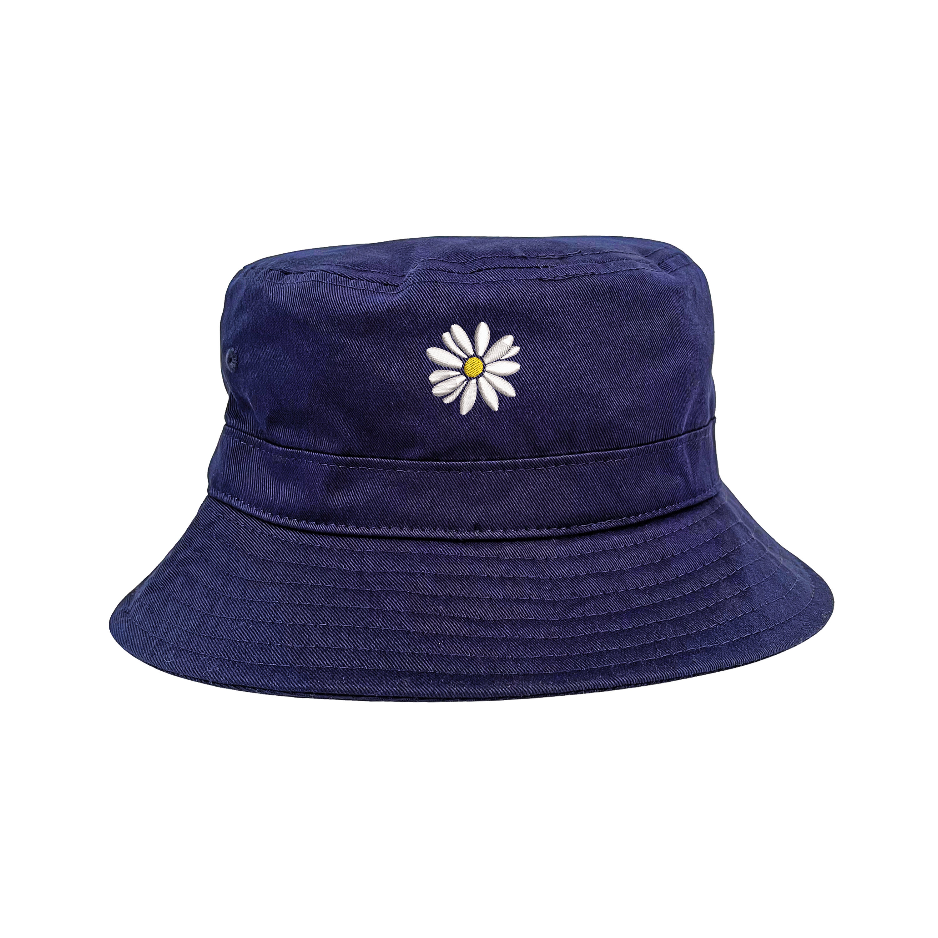 Daisy Flower Bucket Hat Unisex Embroidered Hat Floral Bucket Etsy