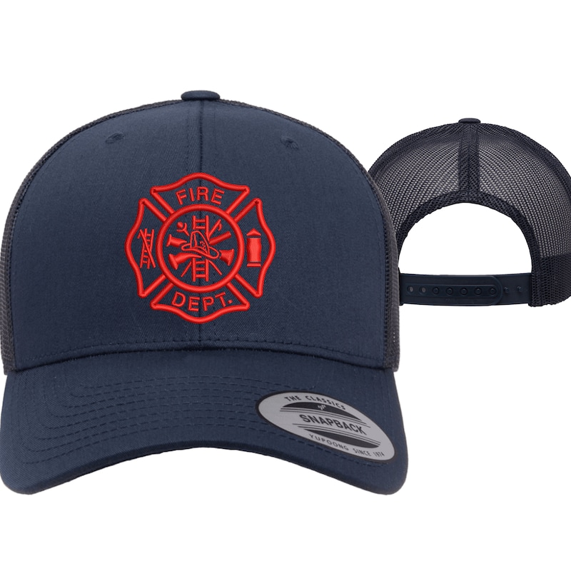Fire Department Hat - Etsy