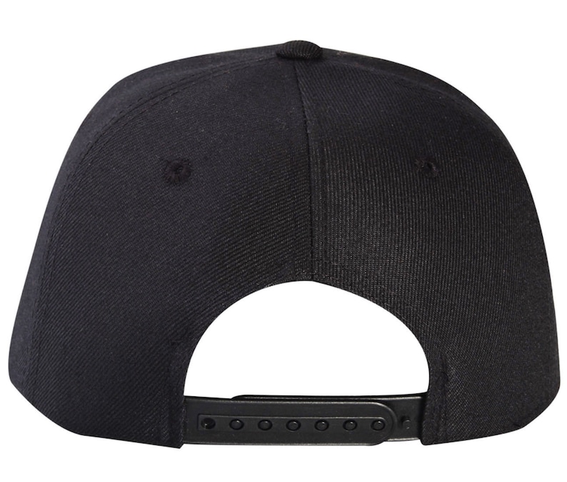 Snapback 3D Your Initials Here Flat Bill Snapback | Etsy