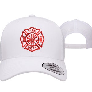 Fire Department Trucker Hats, Fireman Baseball Caps, Firefighter ...