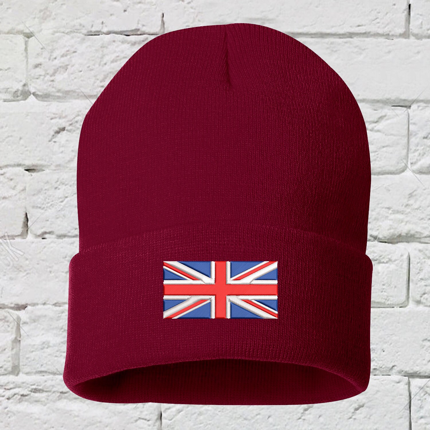 British Flag Beanie UK Beanie Hat United Kingdom hats - Etsy.de