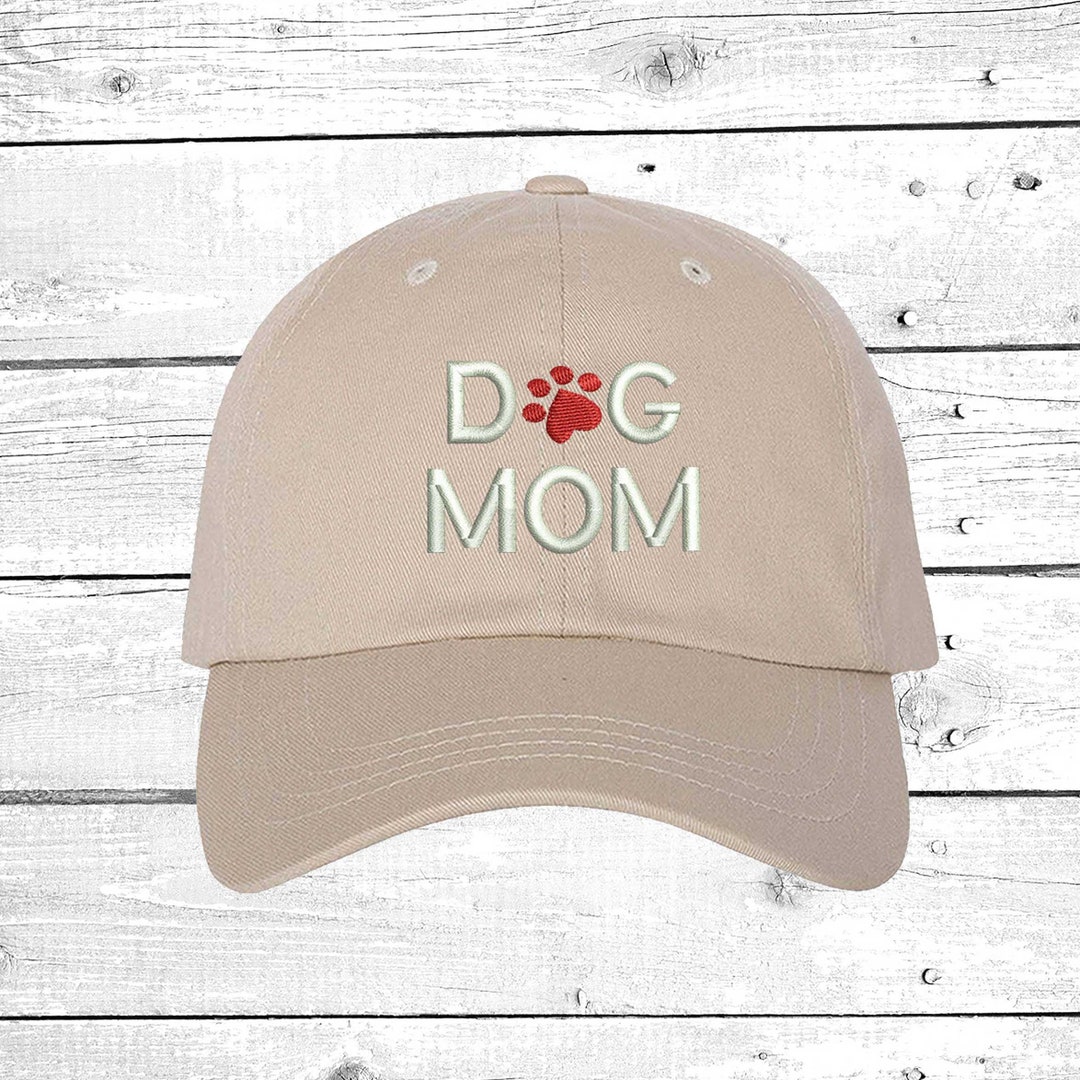 Dog Mom Baseball Cap, DOG MOM Hats, Dog Owner Gift, Dog Paw Hat, Animal Lover Hat, Dog Lover ...
