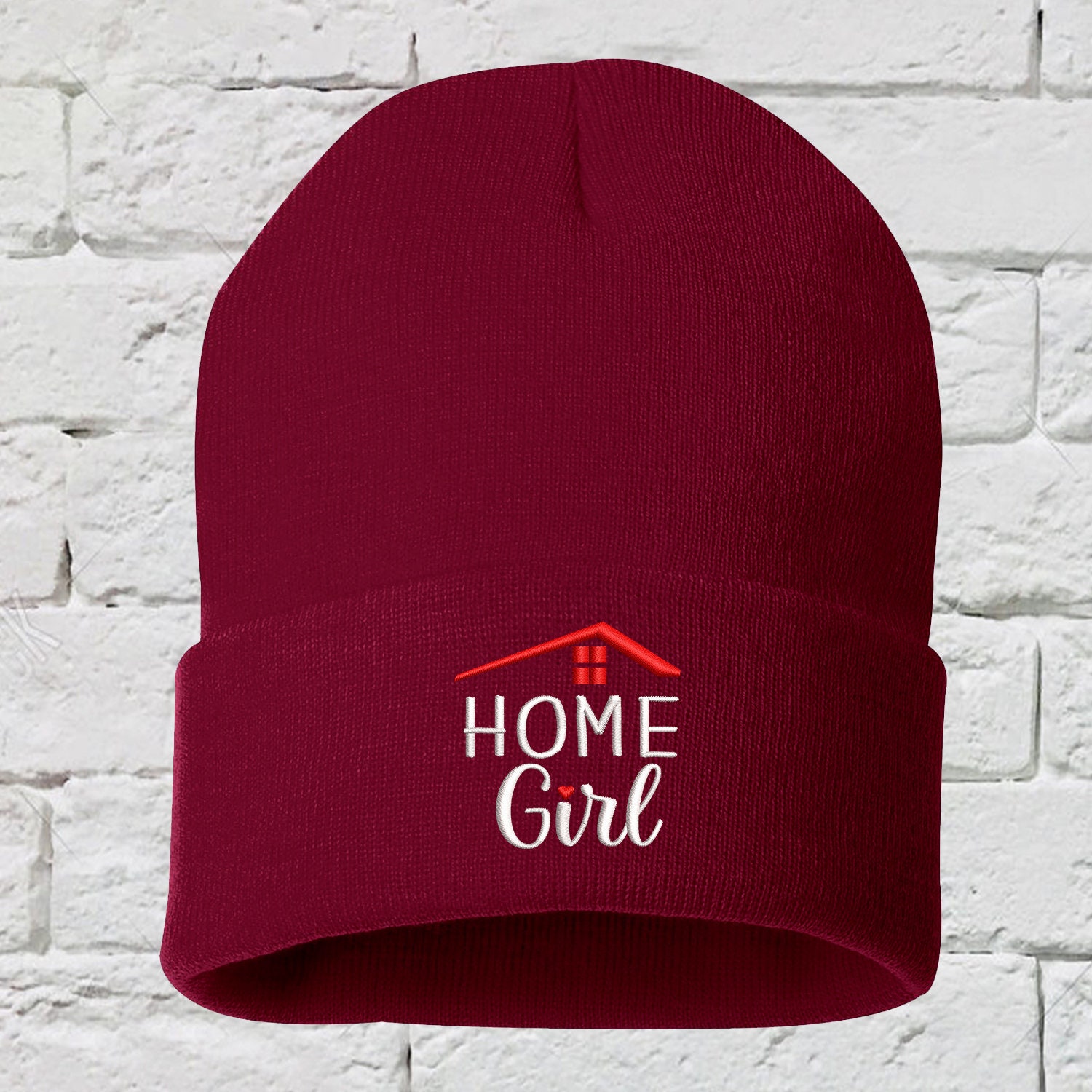 Home Girl Beanie Hat, Realtor Beanie, Embroidered Beanie Hat, Gifts for ...