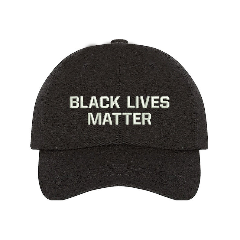 BLM Dad Hat Black Lives Matters Baseball Hat BLM Dad Hat No - Etsy
