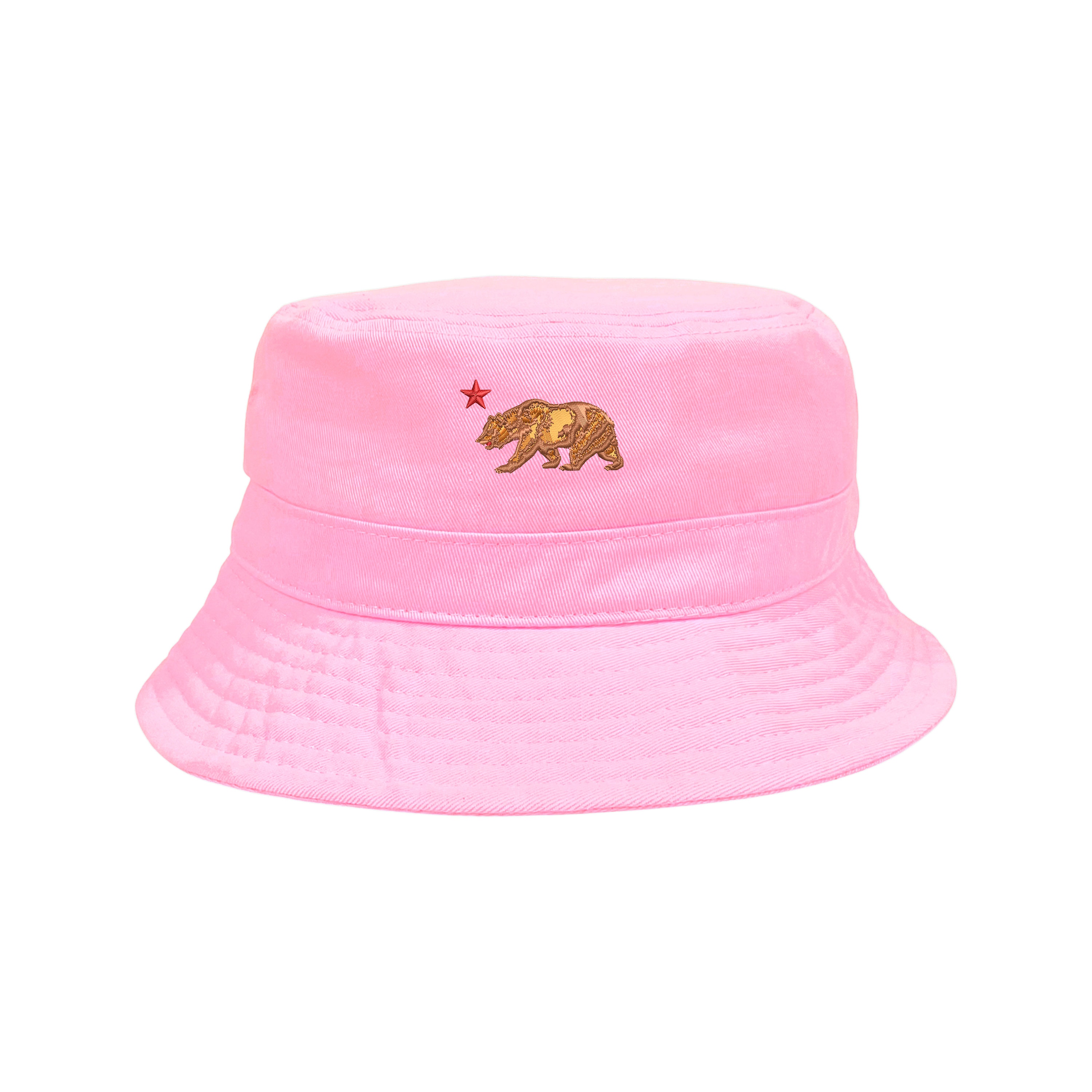California Bear Bucket Hat Cali Bear Embroidered Hats - Etsy