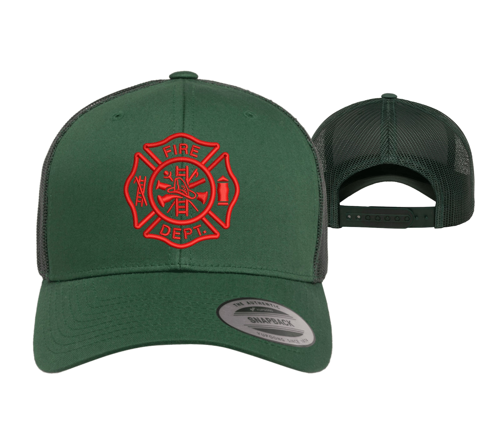 Fire Department Trucker Hats, Fireman Baseball Caps, Firefighter ...