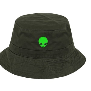 Alien Head Bucket Hat Sun Hats Fisherman Bucket Hats UFO - Etsy