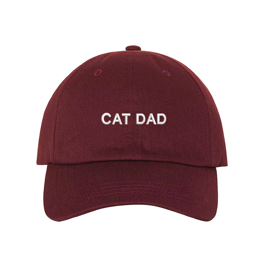 Cat Dad Baseball Hat Gift for Cat Lover Embroidered Baseball | Etsy