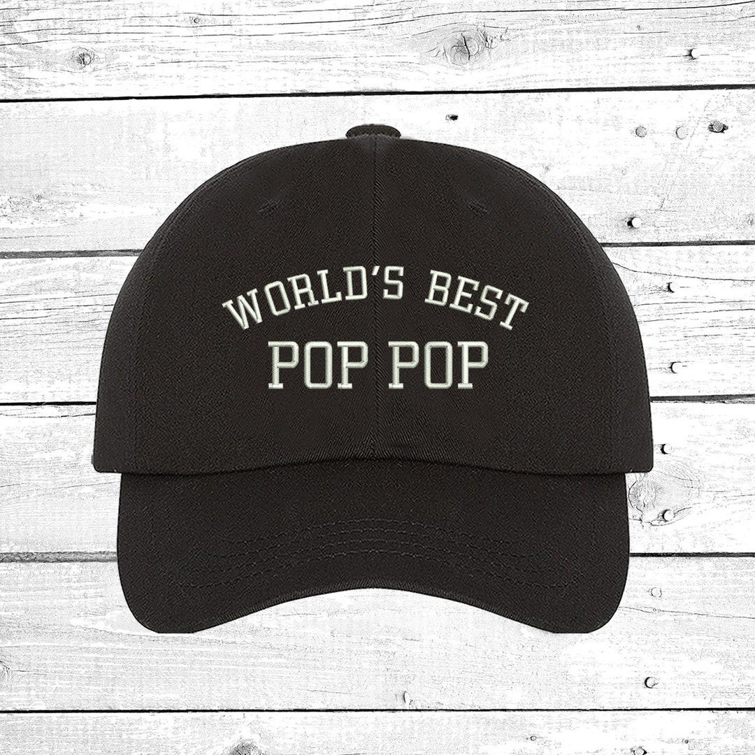 World's BEST POP POP Hat for Best Buds Grandfather Gift for Grandpa ...