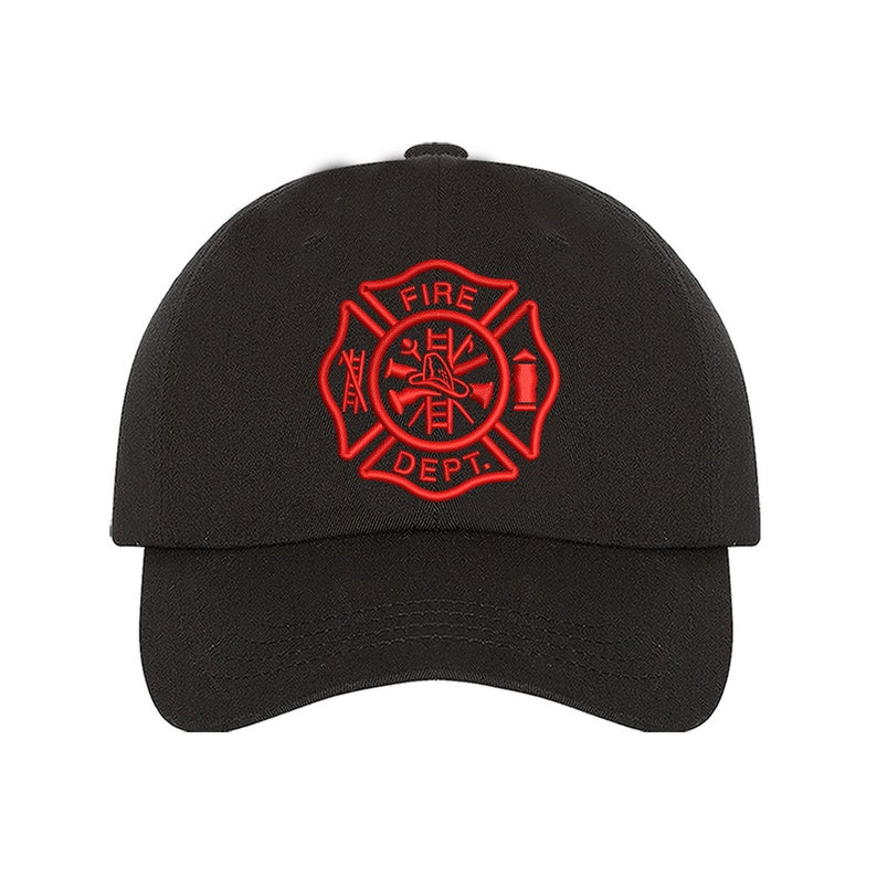Firefighter Baseball Hat, Fireman Caps, Maltese Cross Baseball Caps ...