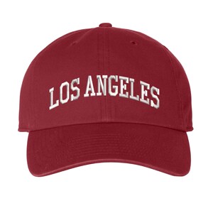 Los Angeles 3D Embroidered 47 Brand Baseball Hat Cap, Los Angeles Dad ...