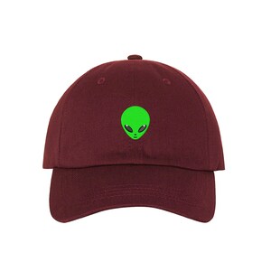 Alien Baseball Hats Outer Space Hat Alien Head Cap UFO Tumblr Hats ...