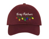 Christmas Baseball Hats Christmas Outfit Caps Holidays - Etsy