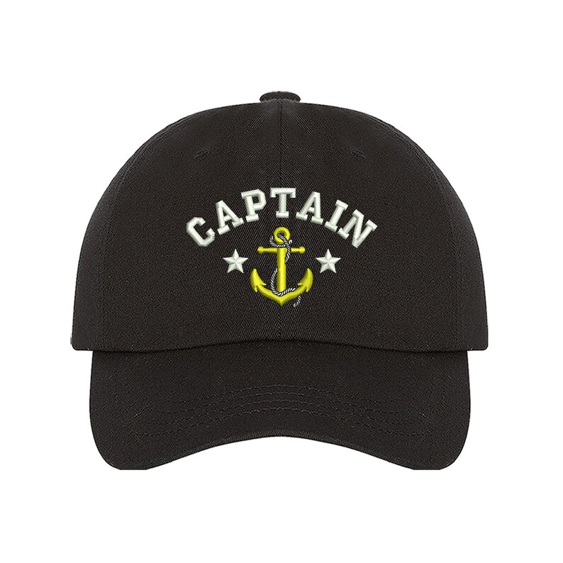 Captain Hats Captain Baseball Hat Stocking Stuffers, Embroidered Anchor ...