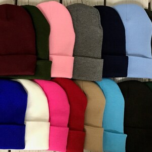 PAPI Embroidered Beanie Cuffed Cap Multiple Colors - Etsy