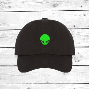 Alien Baseball Hats Outer Space Hat Alien Head Cap UFO Tumblr Hats ...