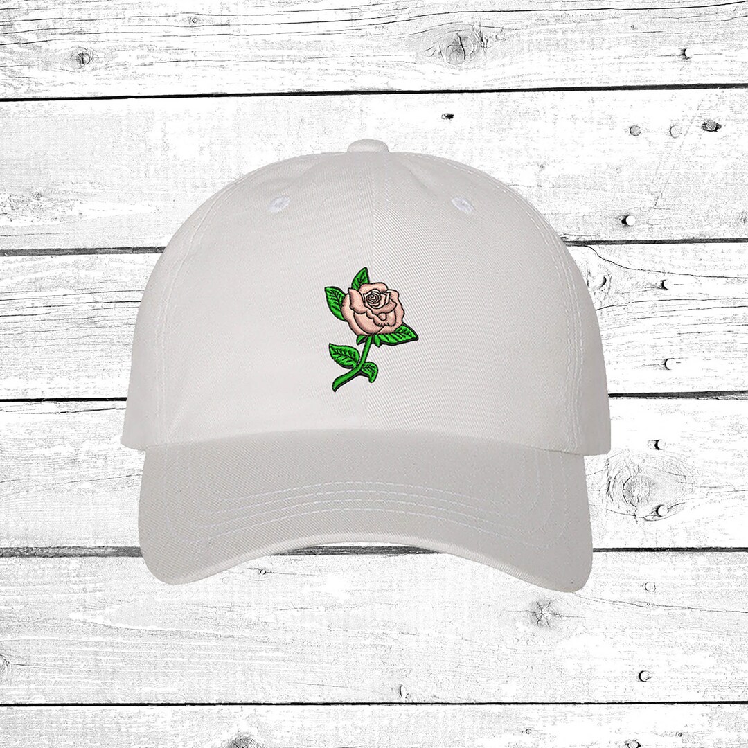 PINK ROSE Baseball Hat Rose Lover Gift Pink Rose Hat Gift for - Etsy Canada
