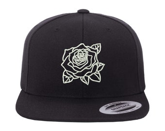 Hat Snapback Floral - Etsy