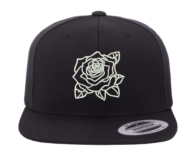 Hat Snapback Floral - Etsy