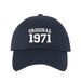 Original 1971 Birthday Baseball Hat, 70th Birthday Dad Hat, Embroidered ...