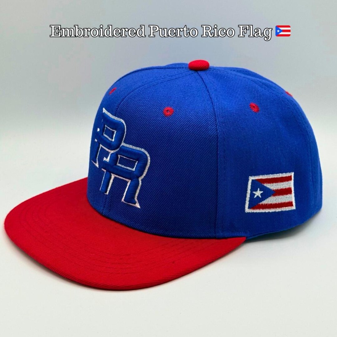 Puerto Rico Baseball Hat, Sapo Concho Hat Boricua Embroidered Cap ...