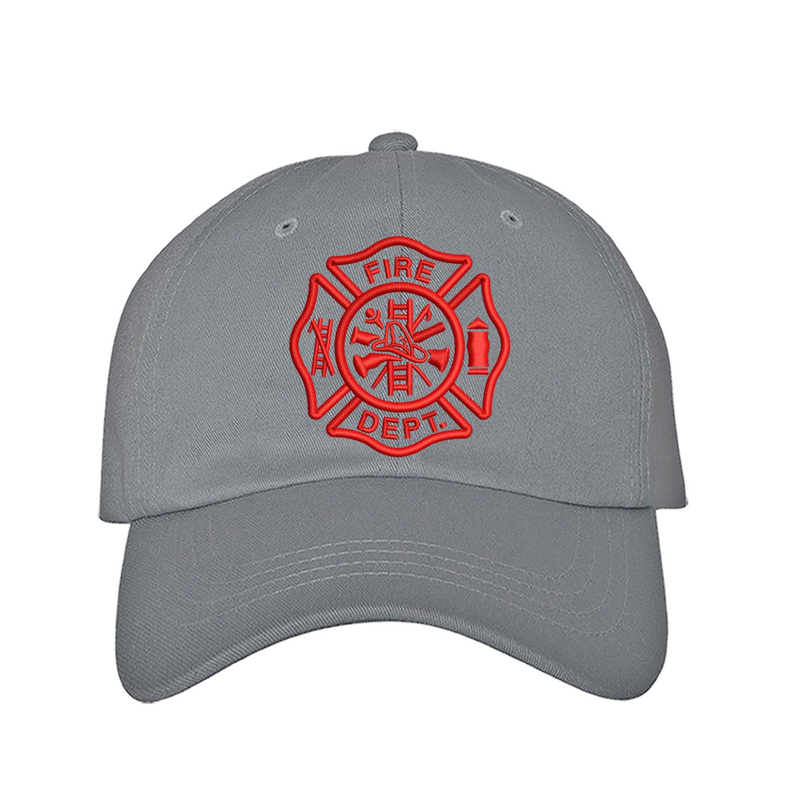 Firefighter Baseball Hat, Fireman Caps, Maltese Cross Baseball Caps ...