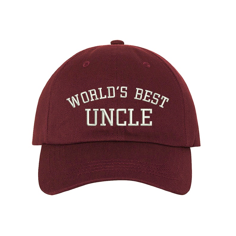 WORLD'S BEST UNCLE Baseball Hat Embroidered Hats Uncle Baseball Caps ...