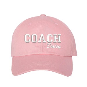 Personalized Gift for Coach Baseball Cap Custom Hats for Coaches Your ...