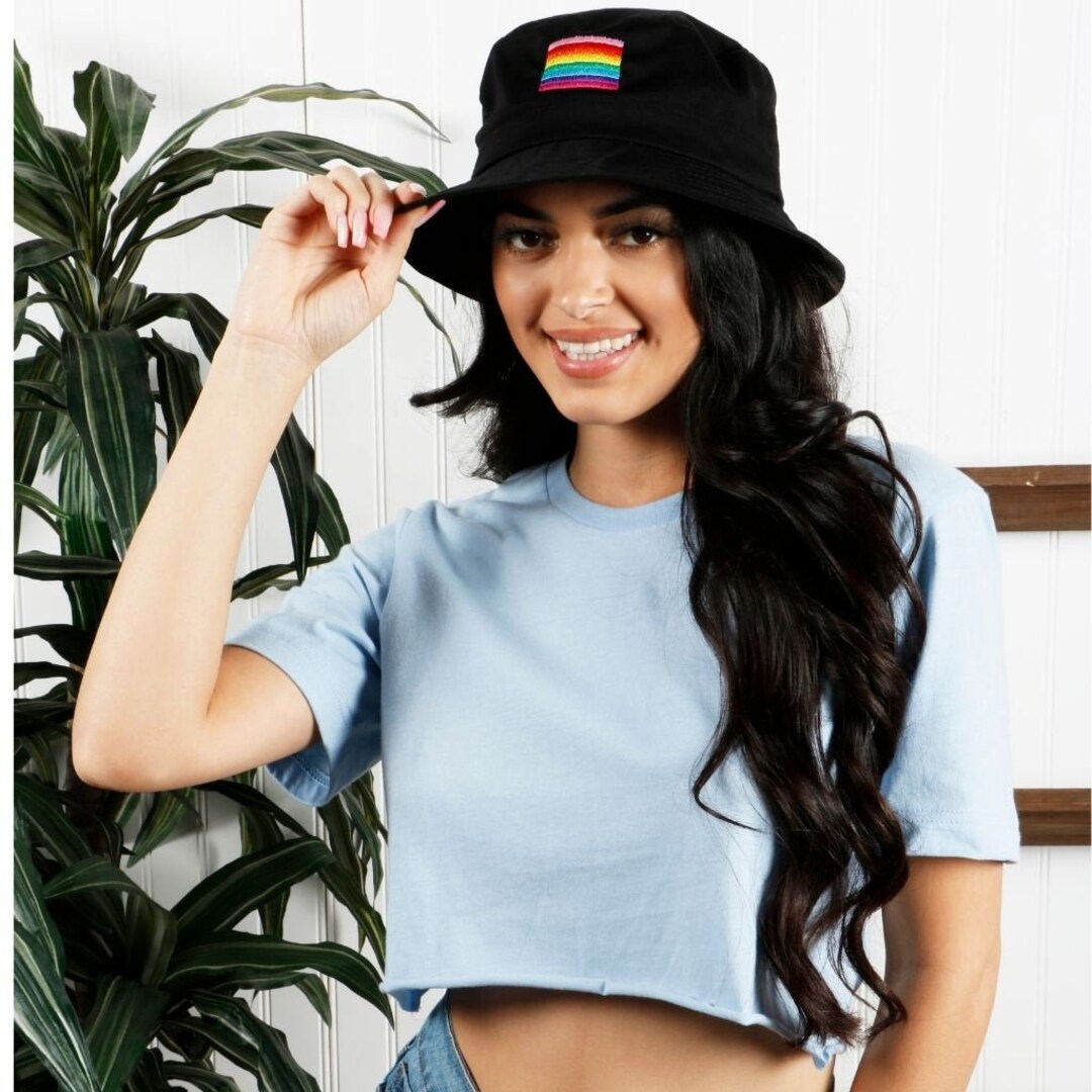 Pride Flag Bucket Hat OG Pride Logo 1978 Bucket Hat, Pride Sun Hats ...