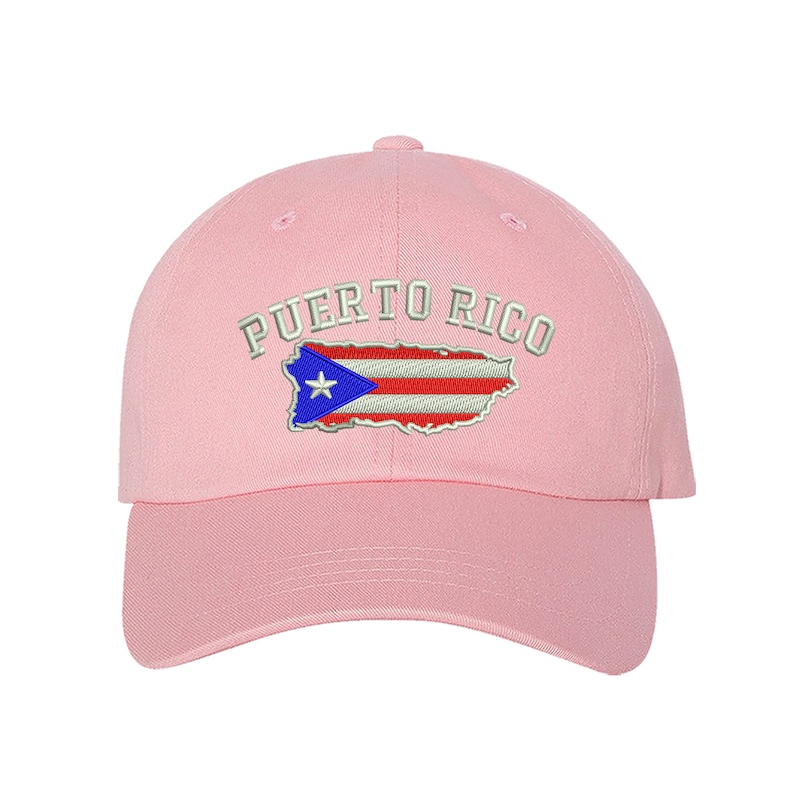 Puerto Rico Map Baseball Hats Puerto Rico Baseball Hat Boricua Caps PR ...