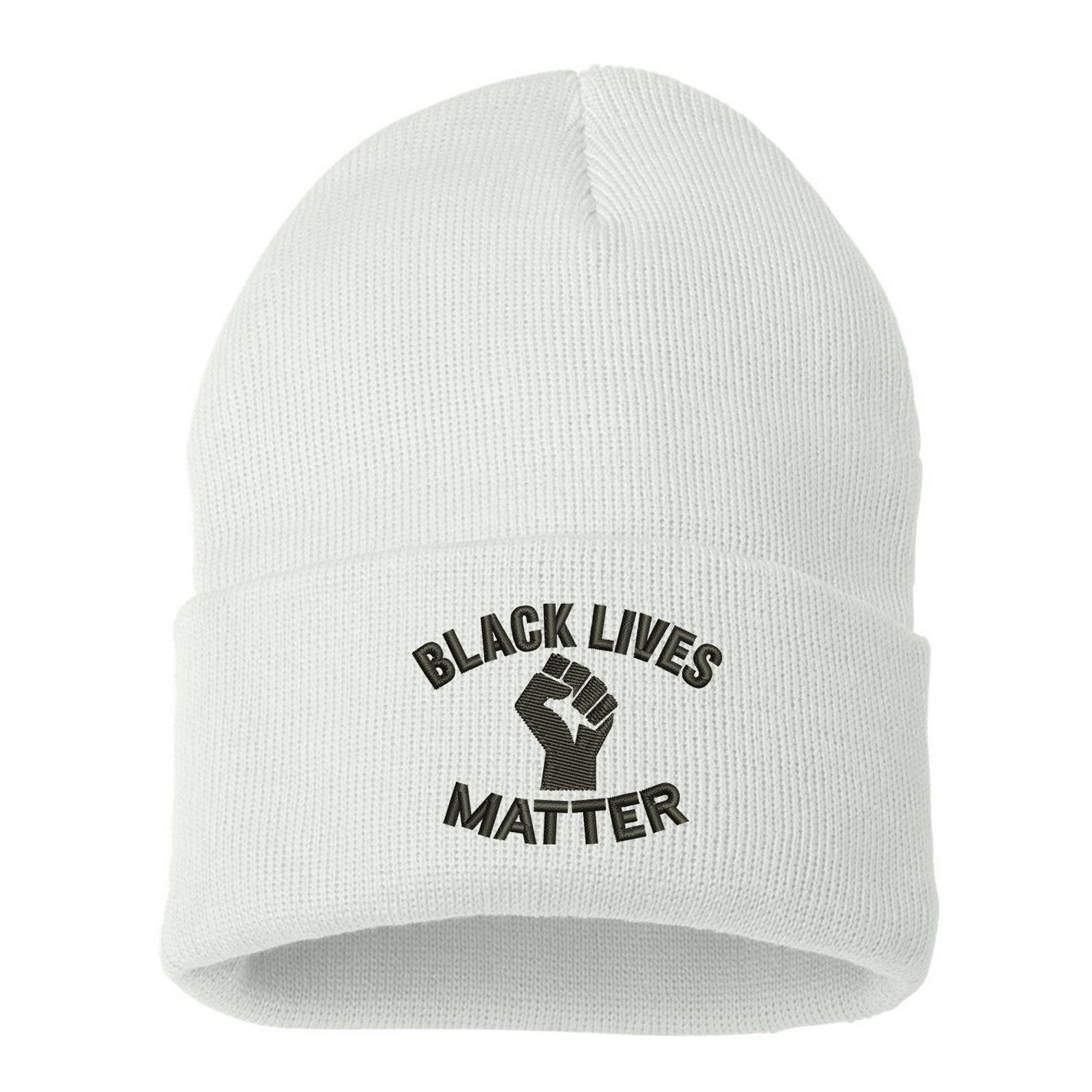Beanie Hat Black Lives Matter Beanie, BLM Beanie Hat, Women's March ...
