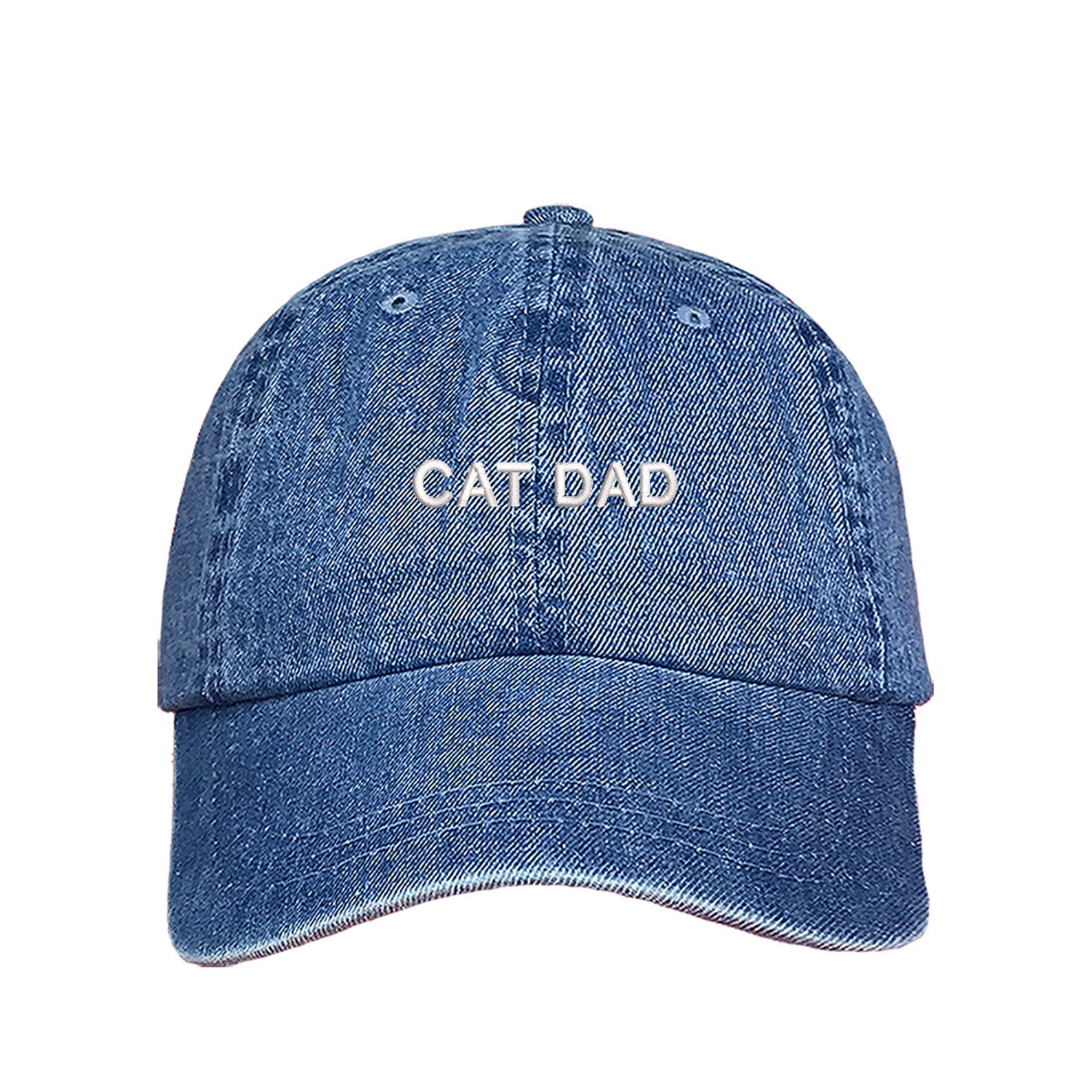 Cat Dad Baseball Hat Gift for Cat Lover Embroidered Baseball - Etsy