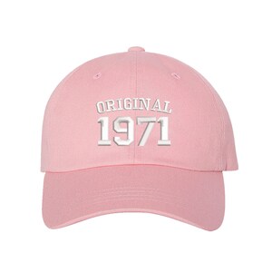 Original 1971 Birthday Baseball Hat, 70th Birthday Dad Hat, Embroidered ...