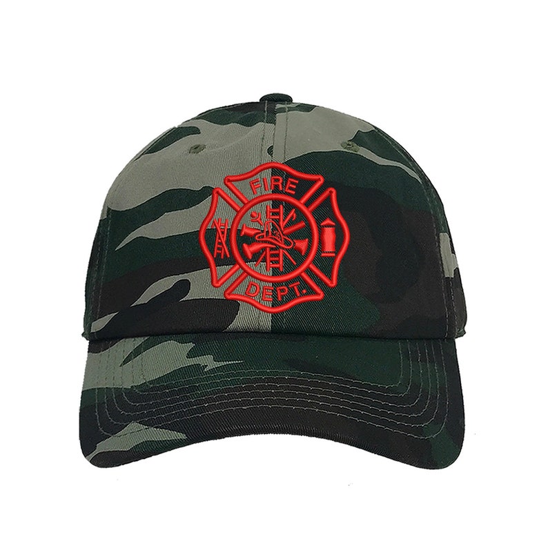 Firefighter Baseball Hat, Fireman Caps, Maltese Cross Baseball Caps ...
