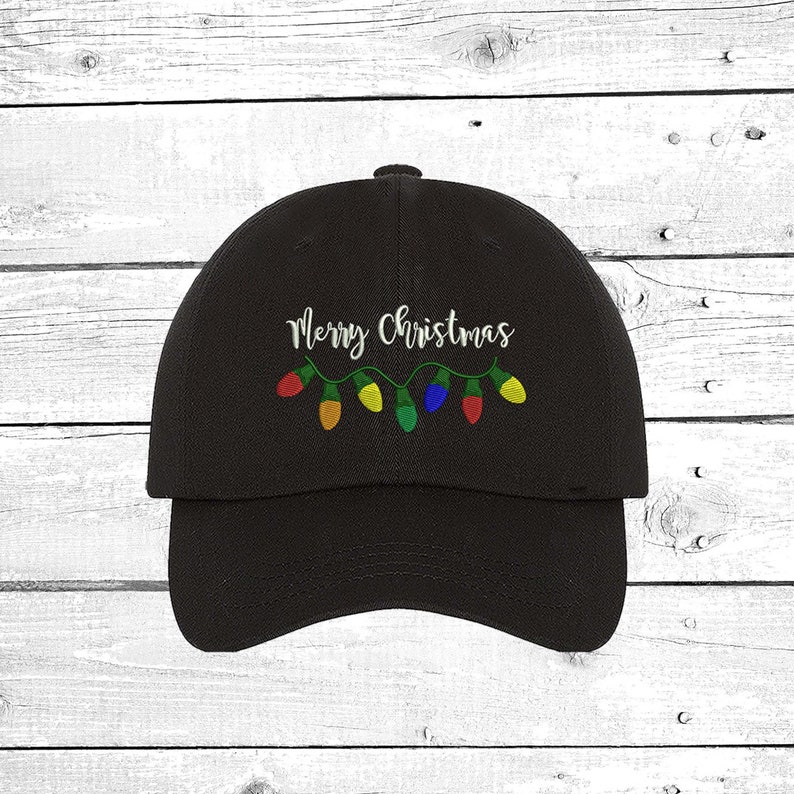 Merry Christmas Hats Christmas Outfit Caps Holidays Baseball - Etsy