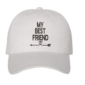 My Best Friend Baseball Hat Couples Hat His and Hers Baseball Hats ...