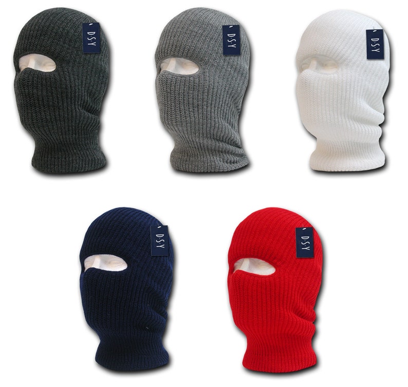 1 Hole Ski Mask Ski Face Mask Snowboard Balaclava Mens Ski | Etsy