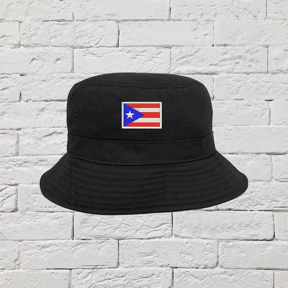 Puerto Rican Flag Bucket Hat Puerto Rico Sun Hats Fisherman | Etsy
