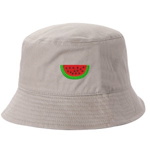 Watermelon Bucket Hat, Melon Sun Hat, Fisherman Bucket Hat, Trendy ...