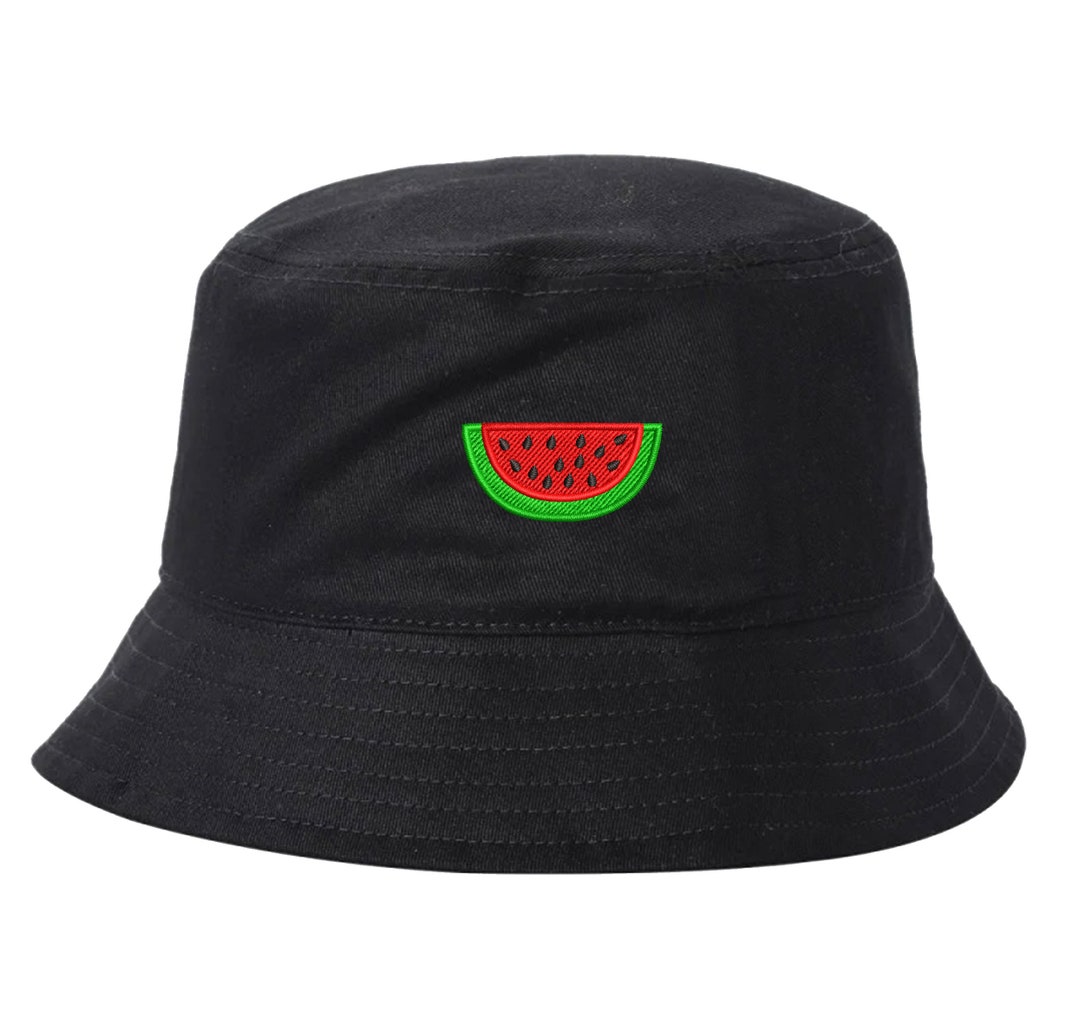 Watermelon Bucket Hat, Melon Sun Hat, Fisherman Bucket Hat, Trendy ...
