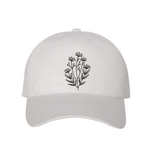 Wildflowers Spring Flower Baseball Hats, Spring Baseball Caps, Spring ...