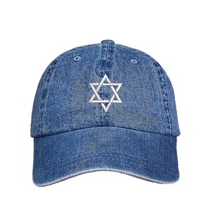 Star of David Baseball Hat Beach Hat, Religious Baseball Cap, Judaism ...
