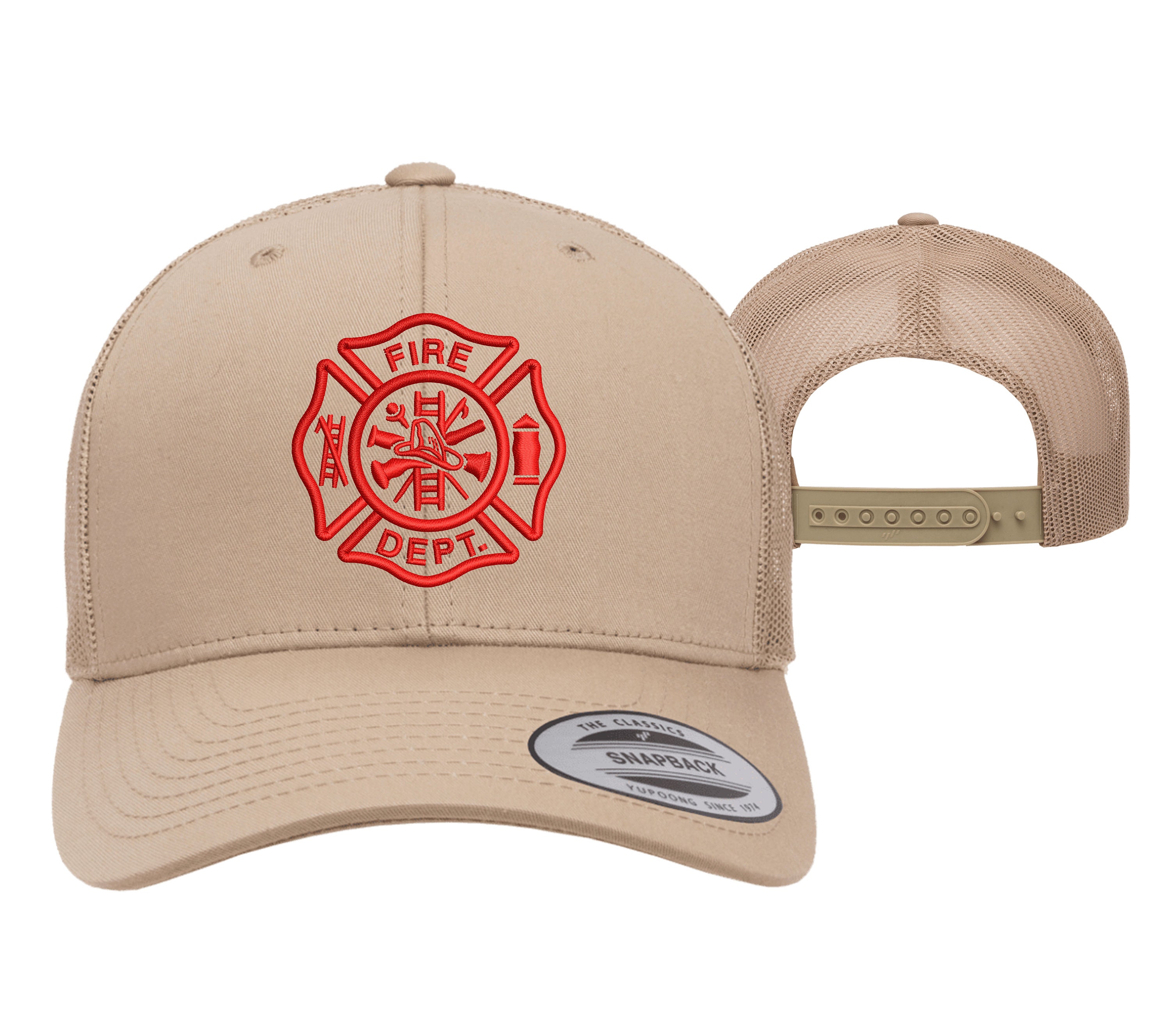 Fire Department Trucker Hats Fireman Baseball Caps | Etsy