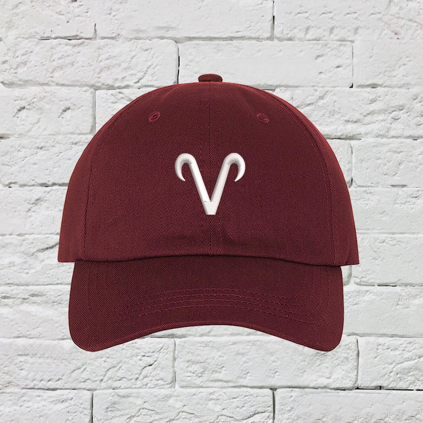 Aries Baseball Hat Zodiac Horoscope Sign Embroidered Baseball | Etsy